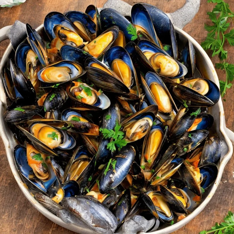 Muslinger i provence stil